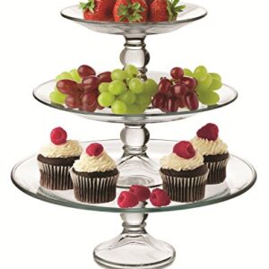 Selene 3 Tier Glass Platter