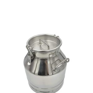 Stainless Steel(304 Grade) Milk, Maple Syrup Transport Cans, Sealed Lid & Optional Spigot (20 Liter (5.3 Gal.), Including Dispenser)