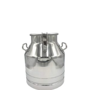 Stainless Steel(304 Grade) Milk, Maple Syrup Transport Cans, Sealed Lid & Optional Spigot (20 Liter (5.3 Gal.), Including Dispenser)