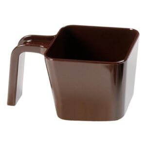 carlisle 16 oz. brown polycarbonate portion cup