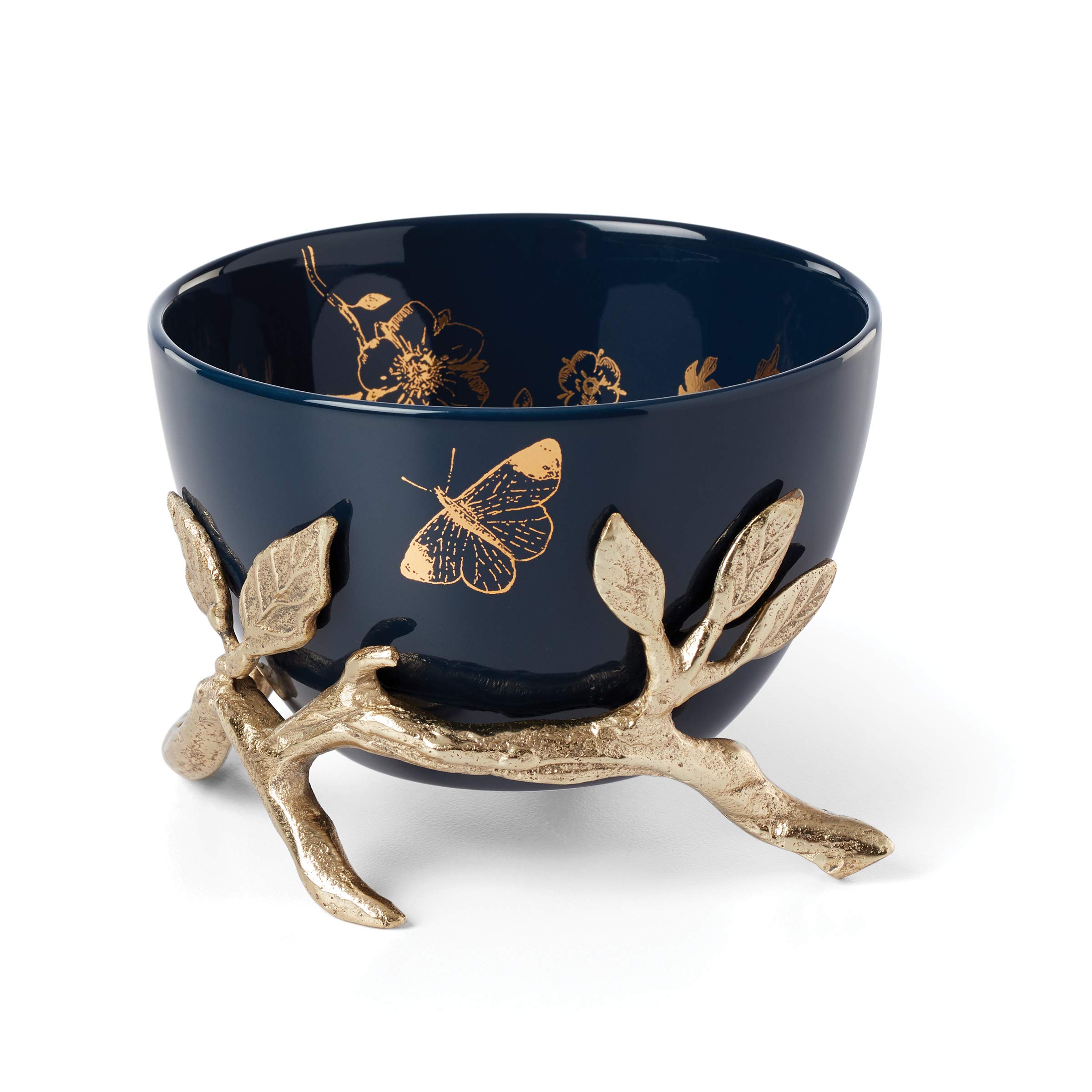 Lenox Sprig & Vine Bowl, 0.85 LB, Blue