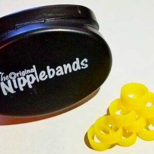 Nipplebands for Inverted Nipples or as Nipple Rings or Nipple Clamps - Sample Pack