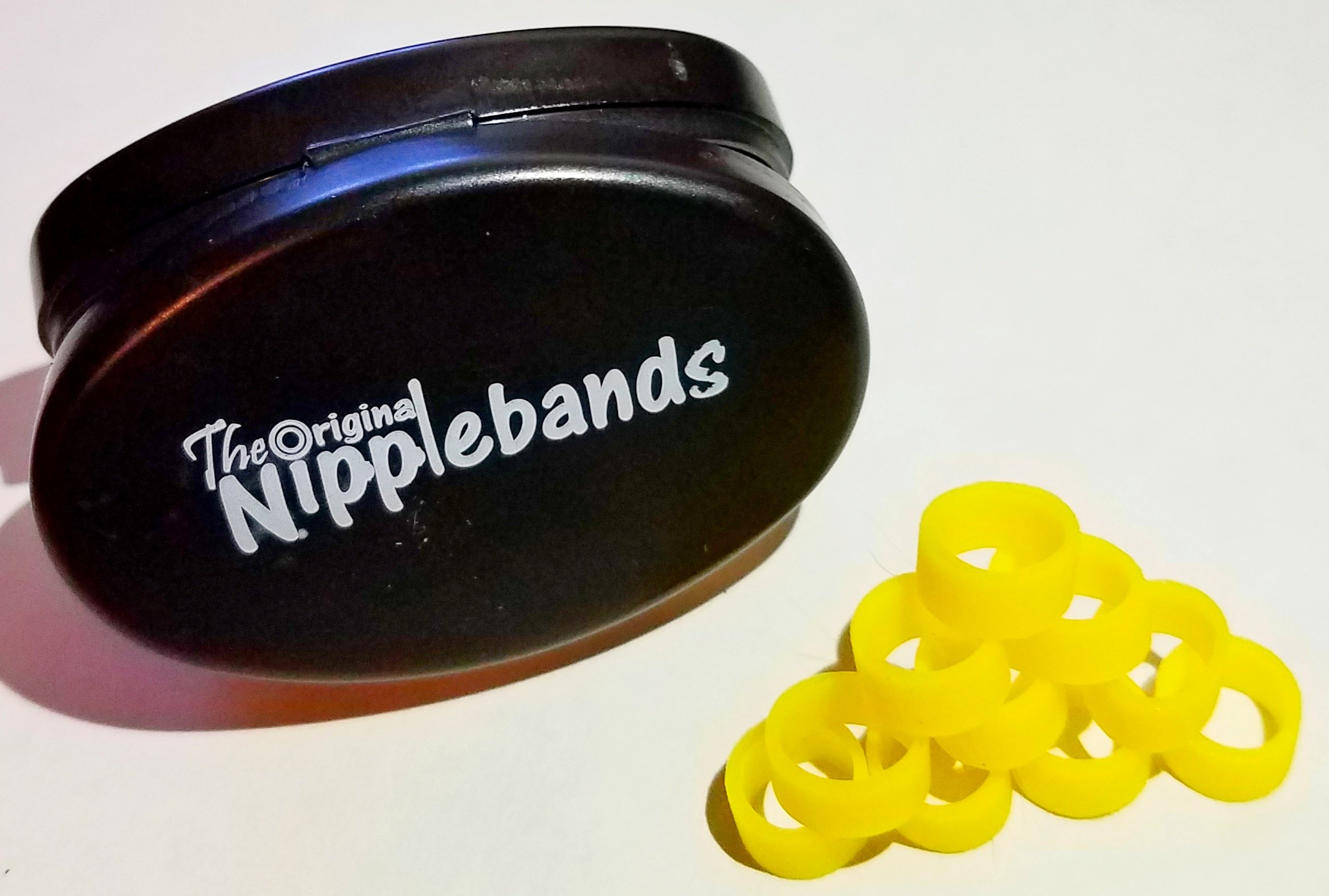 Nipplebands for Inverted Nipples or as Nipple Rings or Nipple Clamps - Sample Pack