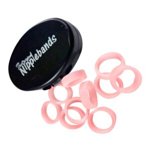 Nipplebands for Inverted Nipples or as Nipple Rings or Nipple Clamps - Sample Pack