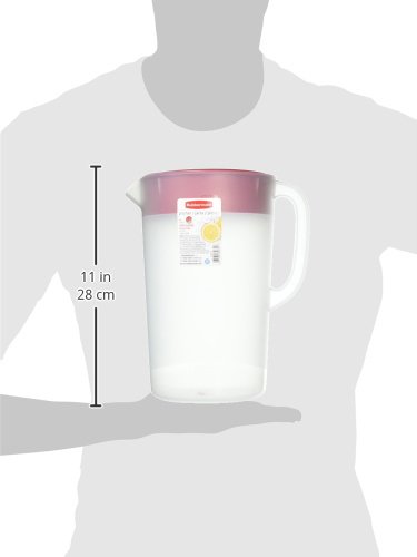 Rubbermaid Clear Pitcher, 1 Gallon (Pack of 3)