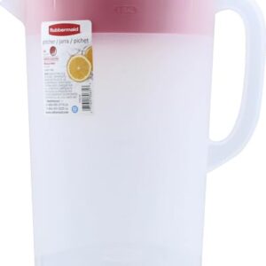 Rubbermaid Clear Pitcher, 1 Gallon (Pack of 3)