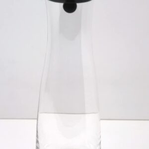 WMF Basic Water Decanter 1L Height 29 cm Close-Up Stopper Glass Cromargan® Stainless Steel,Silver