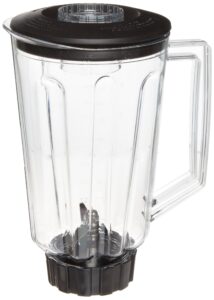 hamilton beach 6126-hbb908 44 oz polycarbonate container for model hbb908,transparent,medium