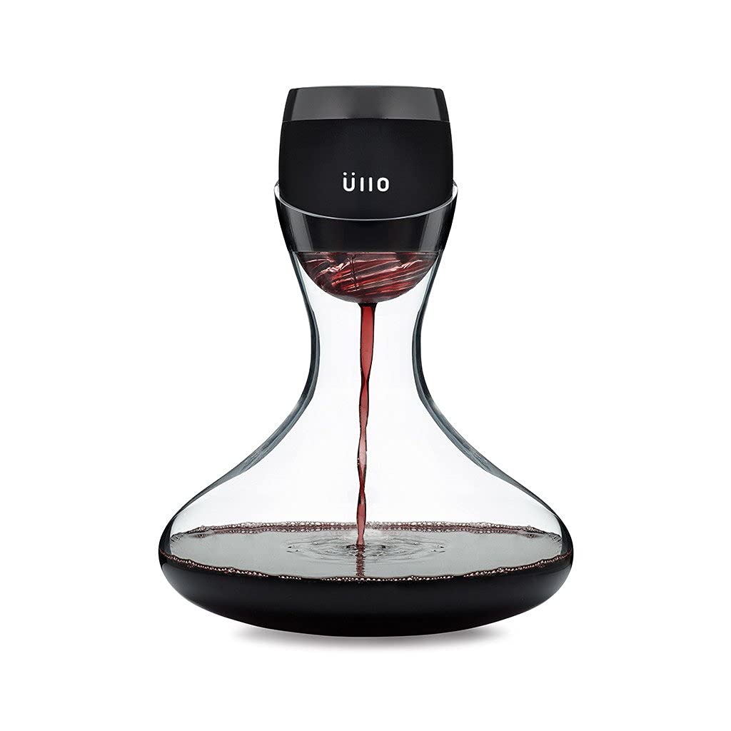 Ullo Chill Wine Purifier + Decanter. Remove Sulfites, Remove Histamines, Restore Taste, Aerate, and Chill with Ullo purified wine.