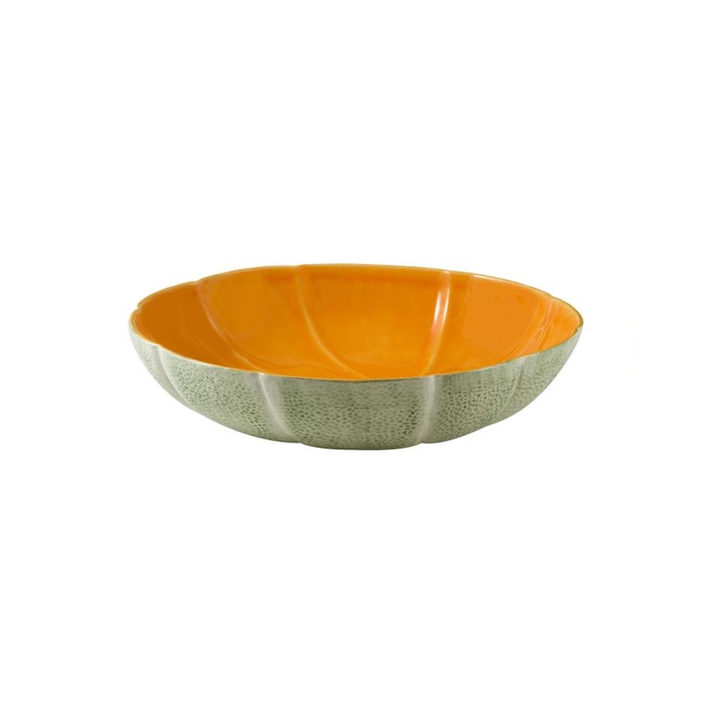 Bordallo Pinheiro Melon Fruit Bowl,