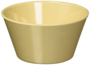 winco mmb-8 melamine bouillon cup, 8-ounce, tan