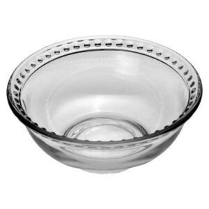 new anchor hocking isabella glass bowl (6.5")