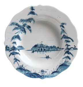 juliska country estate pasta/soup bowl - delft blue