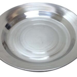 KITCHEN DIVA Stainless Steel Soup Plate | Timeless Classic Design | Versatile & Durable for Everyday Dining