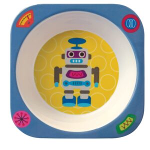 French Bull 4pc Kids Everyday Set - Robots, 11.77" x 2.87" x 8.54"