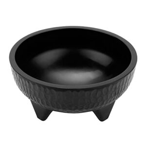 g.e.t. enterprises moj-804-bk 2 qt. molcajete bowl (qty, 12), melamine, black (pack of 12)