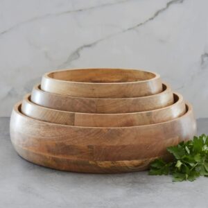 16 inch Extra Large Wood Salad Bowl