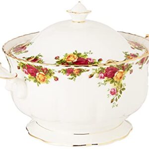 Royal Albert Old Country Roses Soup Tureen, 146 oz, Multi