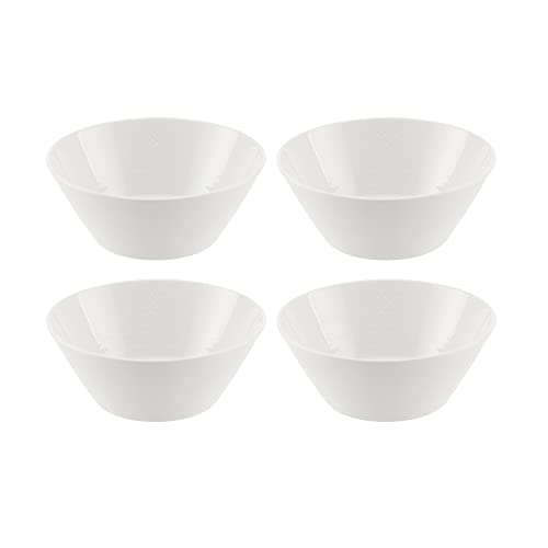 Royal Doulton 1815 Pure 6", Set of 4 Cereal Bowls, 6in, White