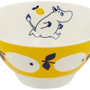 山加商店 Yamaka Shoten MM031-312 Moomin Rice Bowl, Diameter Approx. 4.5 inches (11.5 cm), Microwave Safe, Goods, Scandinavian, Mother's Day, Gift, Tableware, Gift, Wedding Gift, Made in Japan