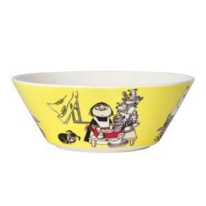 moomin bowl 15 cm misabel yellow