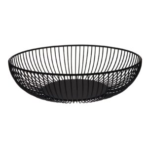 lifkome metal wire countertop fruit bowl basket holder for kitchen modern home storage decor stand metal wire fruit basket minimalist housewares metal iron fruit storage bowls holder