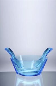 mario luca giusti salad bowl wservers turquoise