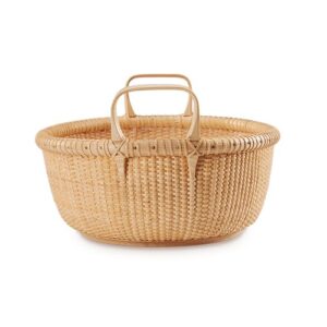 Woven Rattan Basket Storage Sewing Baskets Wicker food storage containers organizer