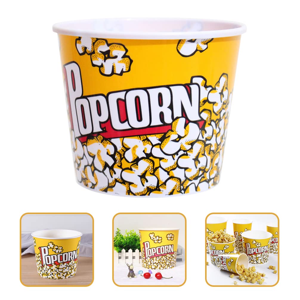 NOLITOY Popcorn Box 10pcs Popcorn Bucket Cardboard Child Pp Food Popcorn Holders