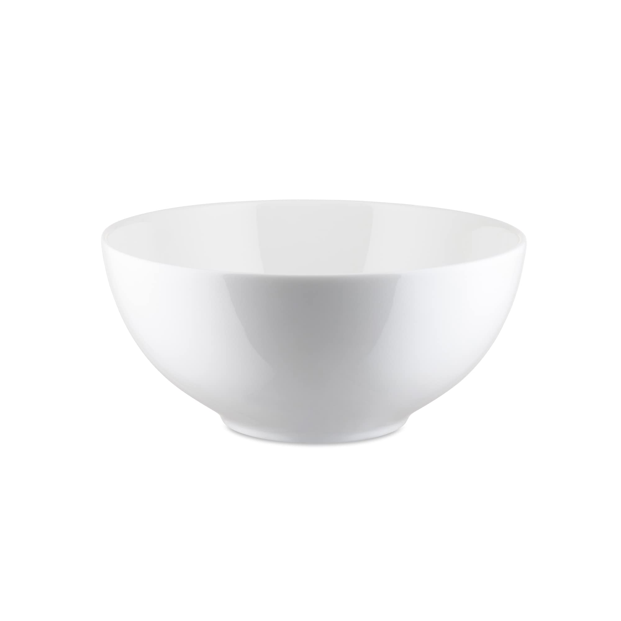 Alessi "All-Time" Salad Serving Bowl in Bone China, White, 20cm