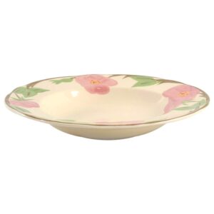 franciscan desert rose 8-1/2-inch rim soup bowl