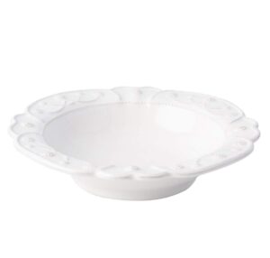 juliska jardins du monde whitewash coupe pasta/soup bowl