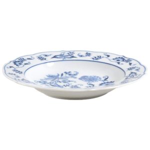 blue danube blue danube rimmed soup bowl