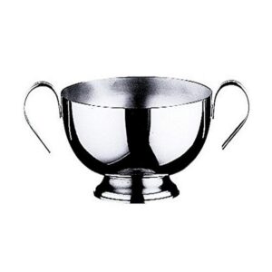 mepra silver soup cup finish, dishwasher safe serveware