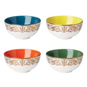 lenox lx remix 4-piece bowl set, 2.01, white