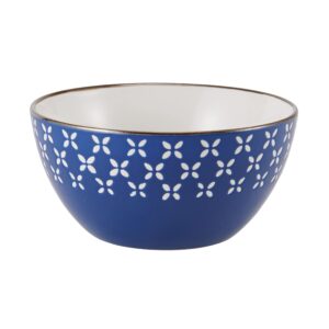 Pfaltzgraff Soup Ceral Bowls, Set Of 6, 25-Ounce, Navy