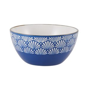 Pfaltzgraff Soup Ceral Bowls, Set Of 6, 25-Ounce, Navy