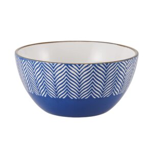 Pfaltzgraff Soup Ceral Bowls, Set Of 6, 25-Ounce, Navy