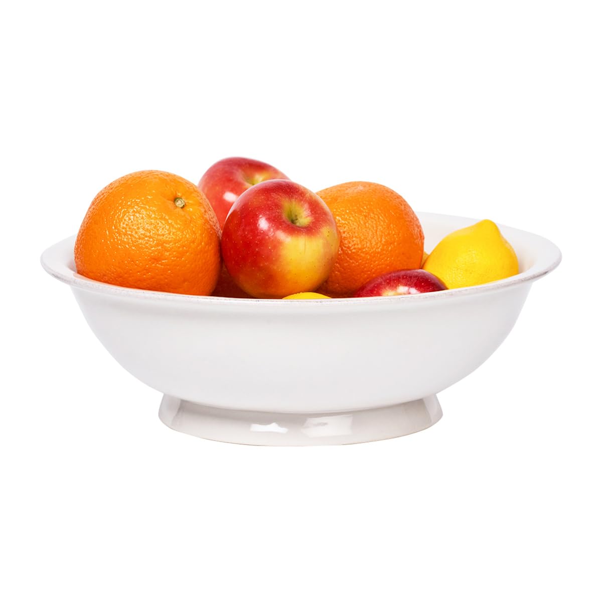 Juliska Puro Whitewash Footed Fruit Bowl