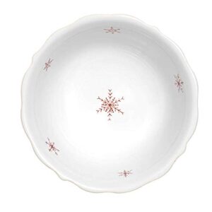 Juliska Country Estate Winter Frolic Ruby Cereal/Ice Cream Bowl