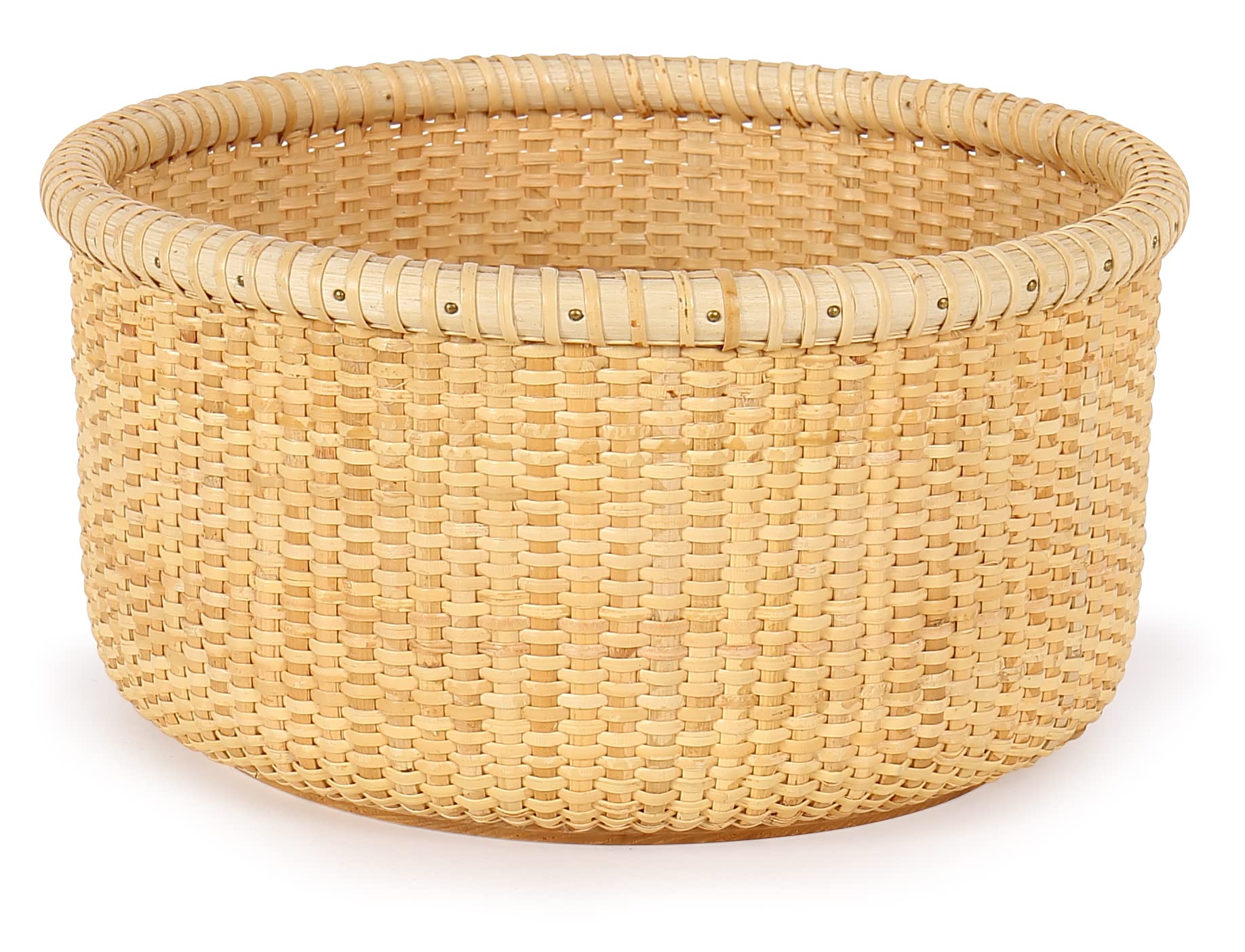 Teng Tian Nantucket Basket Basket Tea Fruit Basket handicraft Storage Basket Desktop Organizer Woven Rattan Handwoven rattanStorage Basket and Home Organizer Bins