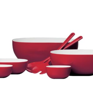 Mepal Rosti Bowl 2.5 Litres Red/White