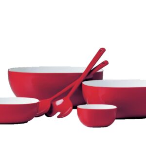 Mepal Rosti Bowl 2.5 Litres Red/White