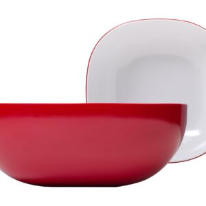 Mepal Rosti Bowl 2.5 Litres Red/White