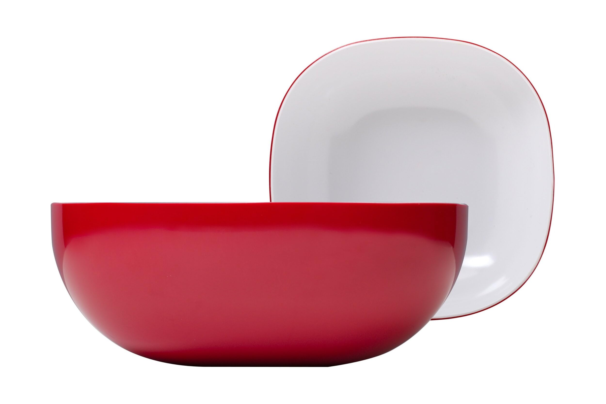 Mepal Rosti Bowl 2.5 Litres Red/White