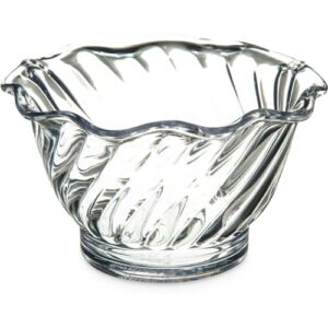 Carlisle Clear 5 oz Tulip Dessert Dish