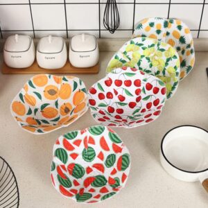 Tofficu 5Pcs Microwave Bowl Holders Hot Safe Microwave Bowl Holders for Kitchen Use