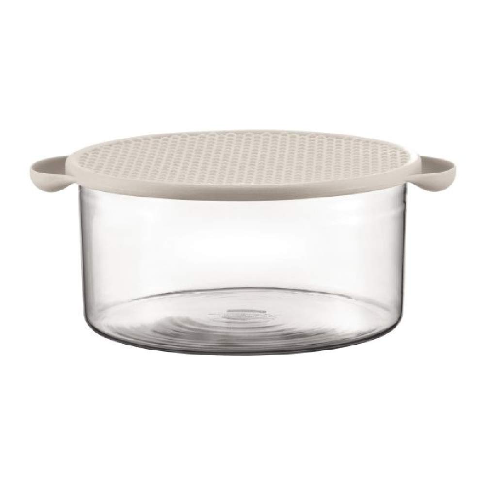 Bodum Hot Pot Bowl with Lid, 85 oz, White