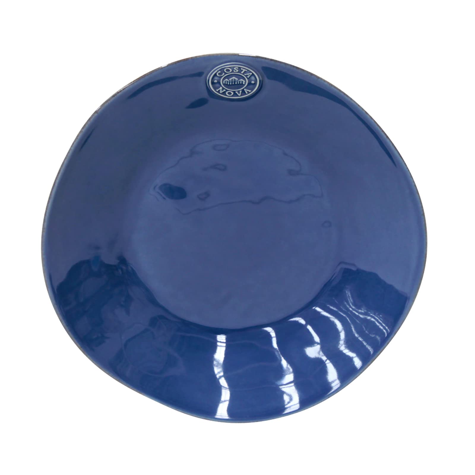 Costa Nova NOP251D Soup & Pasta Plate, Curry Plate, Approx. 10.2 inches (26 cm), Denim, Dishwasher Safe, Microwave Safe