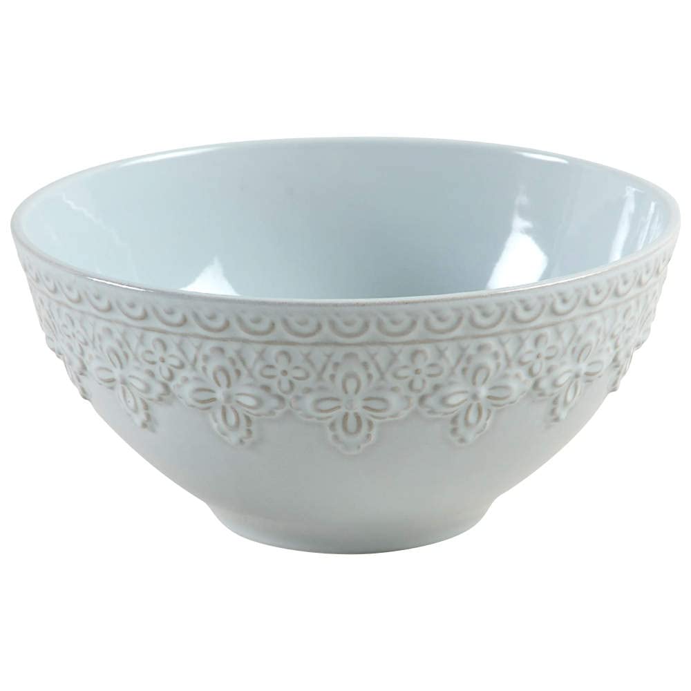 Lenox Blue Chelse Muse Fleur Purpose Bowl, 0.70 LB